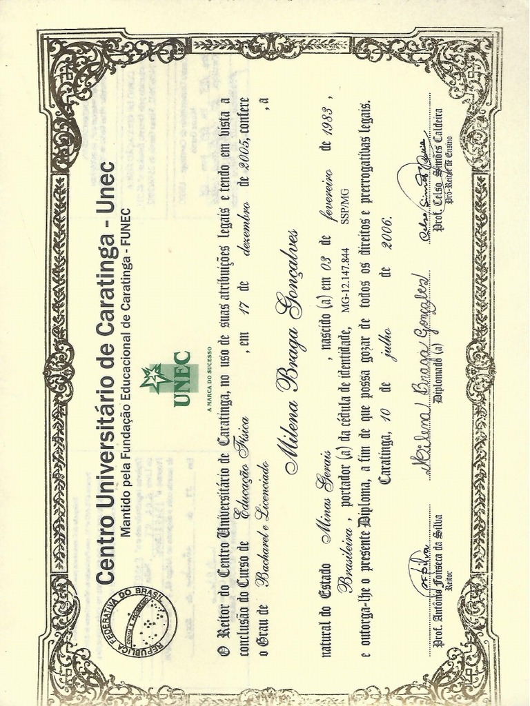 Scan Diploma PDF | PDF