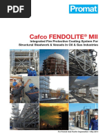 Promat Fendolite Mii Product Data Sheet | PDF | Concrete | Fires