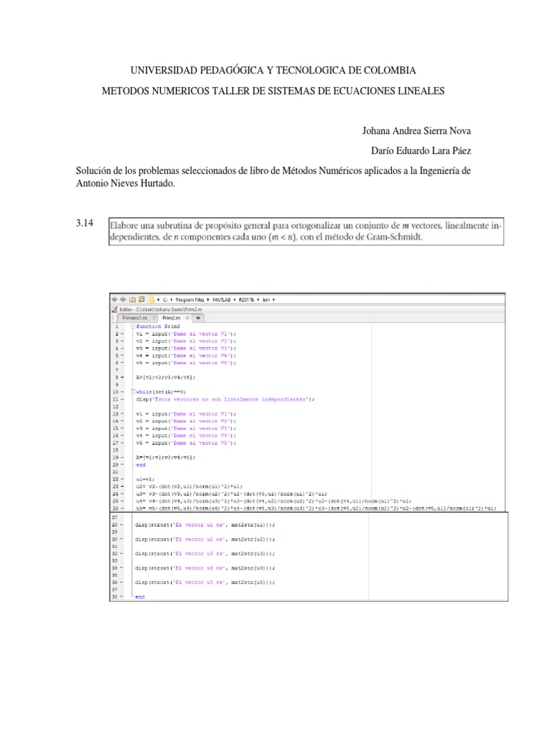Taller 2 Metodos Numericos | PDF