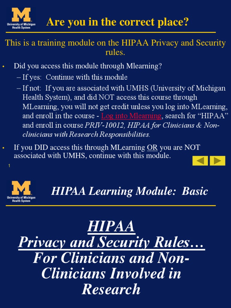 HIPAA ClinicalResearch | PDF | Health Insurance Portability And ...