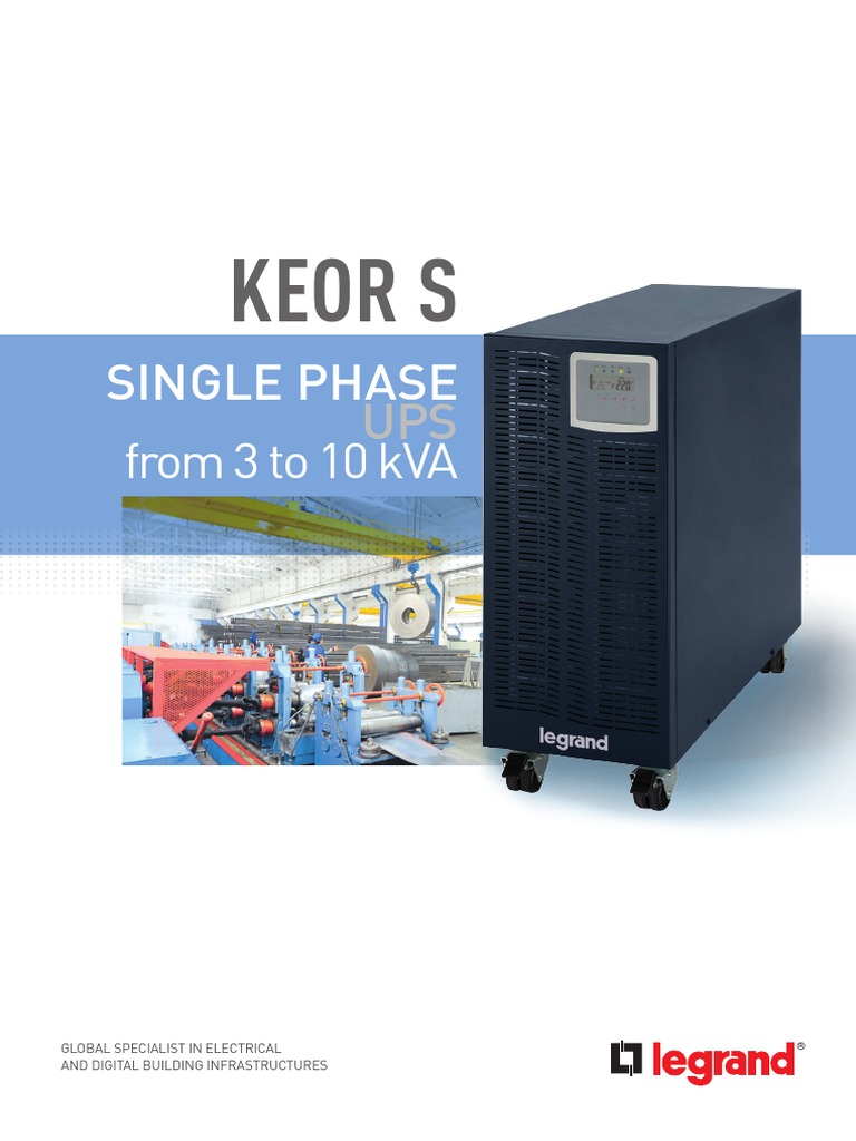 Brochure KEOR S GB PDF | Download Free PDF | Power (Physics) | Electronics