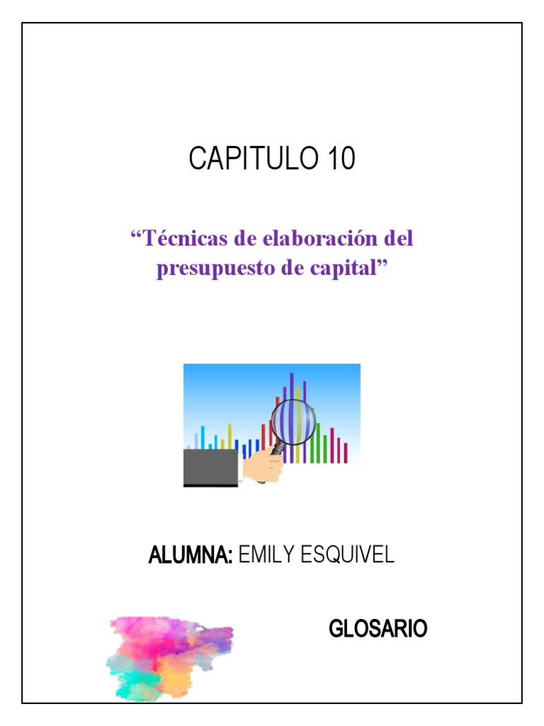 Capitulo 10 | PDF | Valor presente neto | Tasa interna de retorno