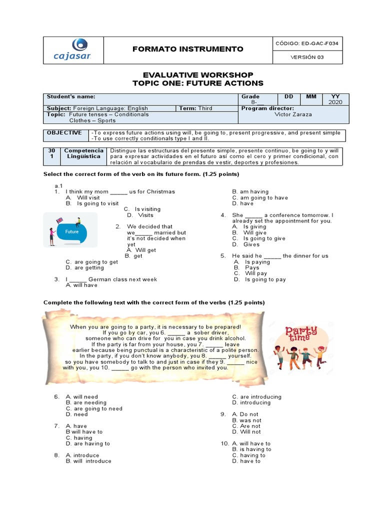 Formato Instrumento: Código: Ed-Gac-F034 Versión 03 | PDF | Syntax | Cognitive Science