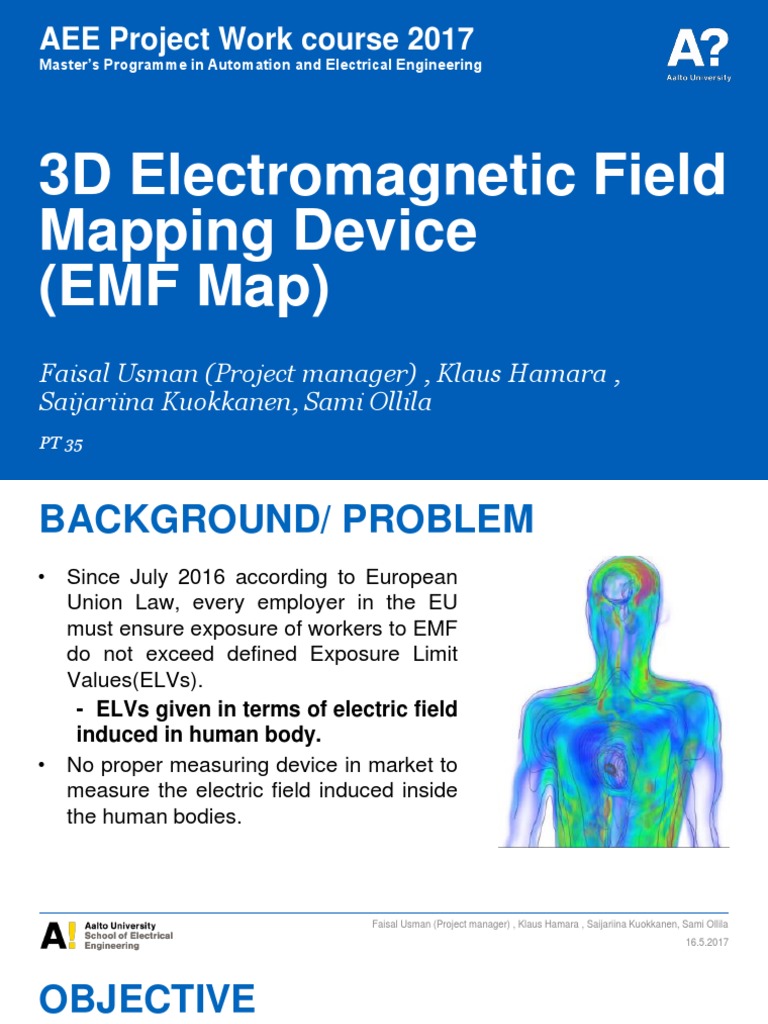 3D Electromagnetic Field Mapping Device (EMF Map) : AEE Project Work ...