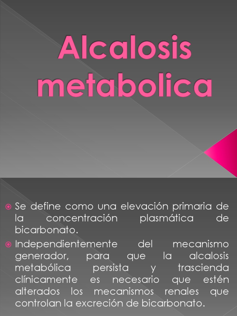 Alcalosis Metabolica PDF | PDF | Especialidades Medicas | Fisiología