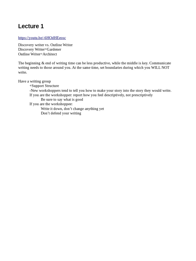 Sanderson BYU Fantasy & Sci-Fi Lecture Notes | PDF | Worldbuilding ...