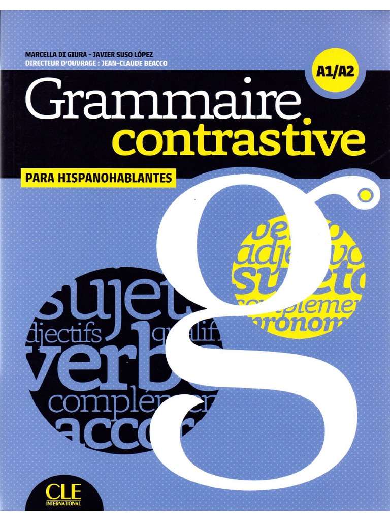 Grammaire Contrastive A12 PDF | PDF