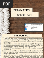 Searle's Classification of Speech Act | PDF | Semiotics | Human Communication