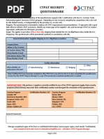C-TPAT 5 Step Risk Assessment Guide | PDF