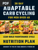 Endomorph Training Plan | PDF | Carbohydrates | Dieting