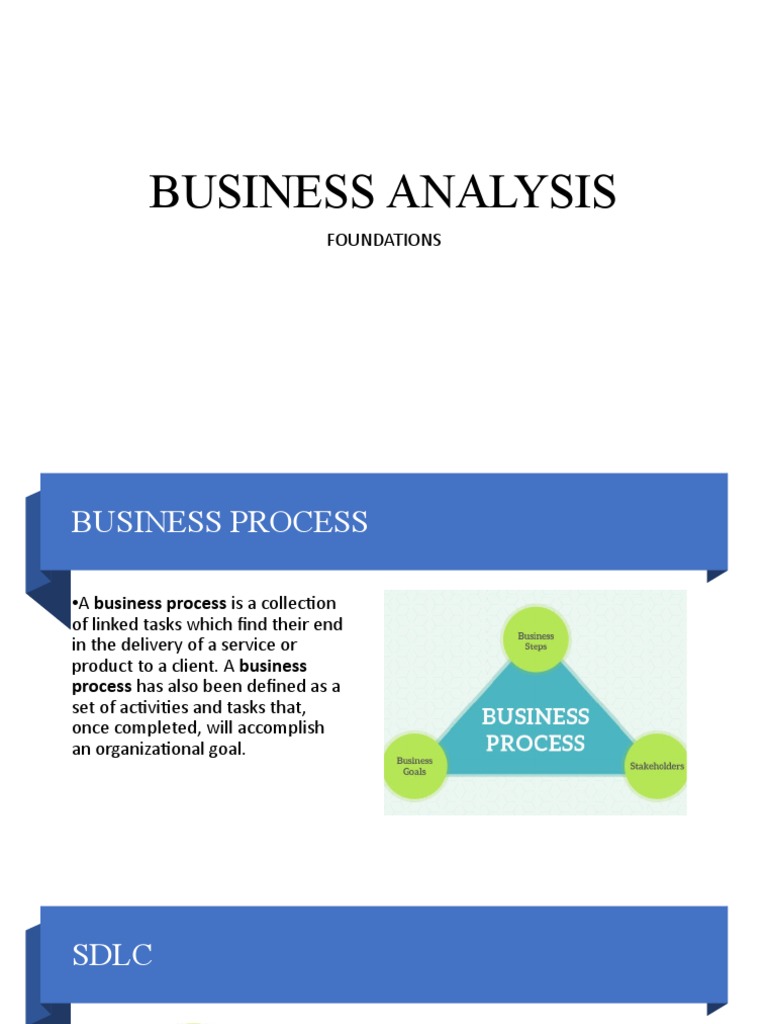 Business Analysis: Foundations | PDF | Business Analysis | Conceptual Model