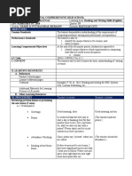 Resume Writing Lesson Plan | PDF | Résumé | Lesson Plan