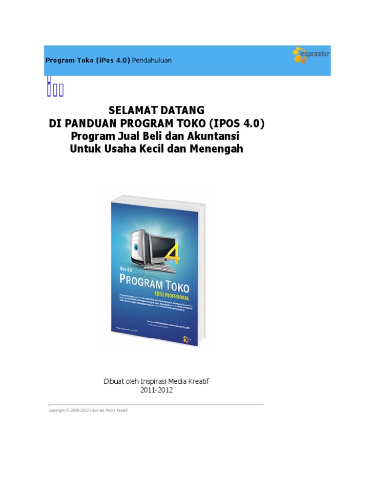 Panduan Penggunaan Ipos 4.0.3.2 PDF | PDF | Komputer