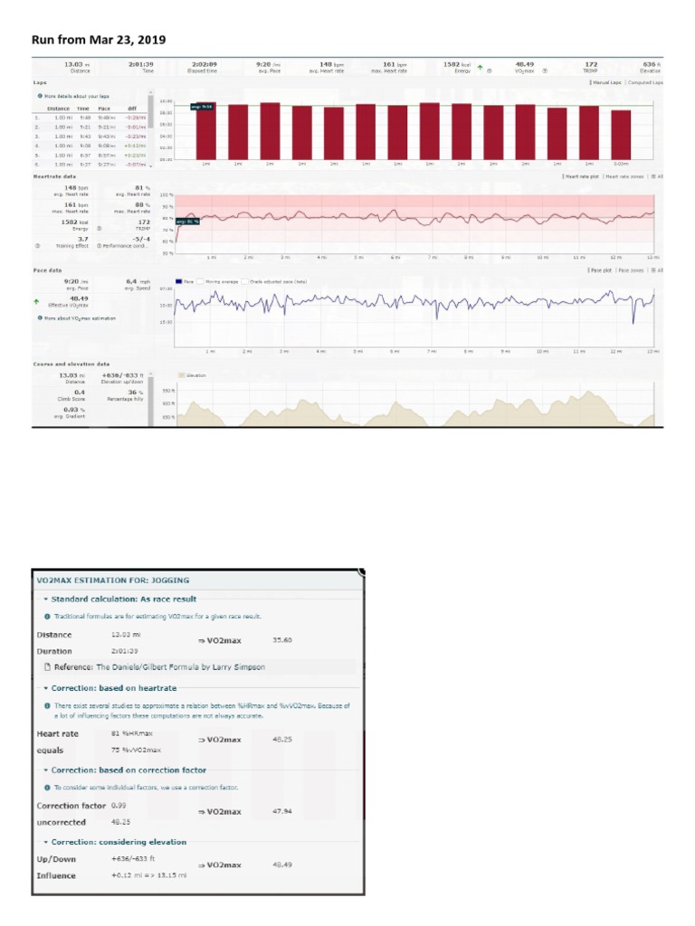 Runalyze Comparison | PDF
