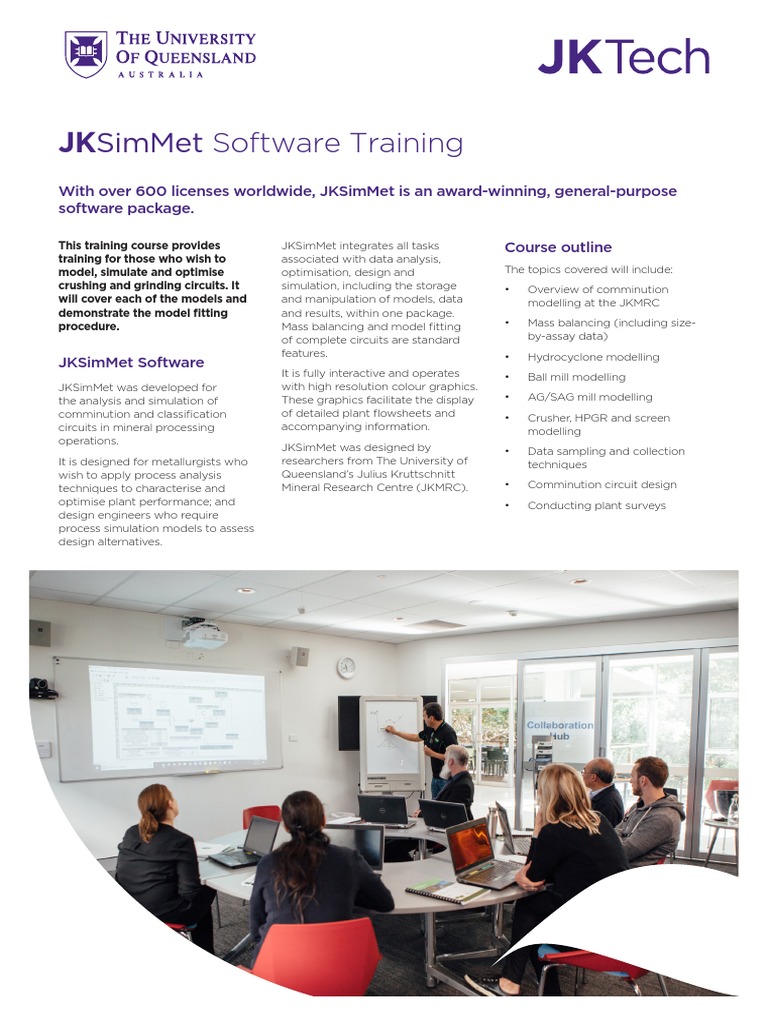JKTech Brochure - JKSimMet Training (July2020) FINAL | Simulation ...