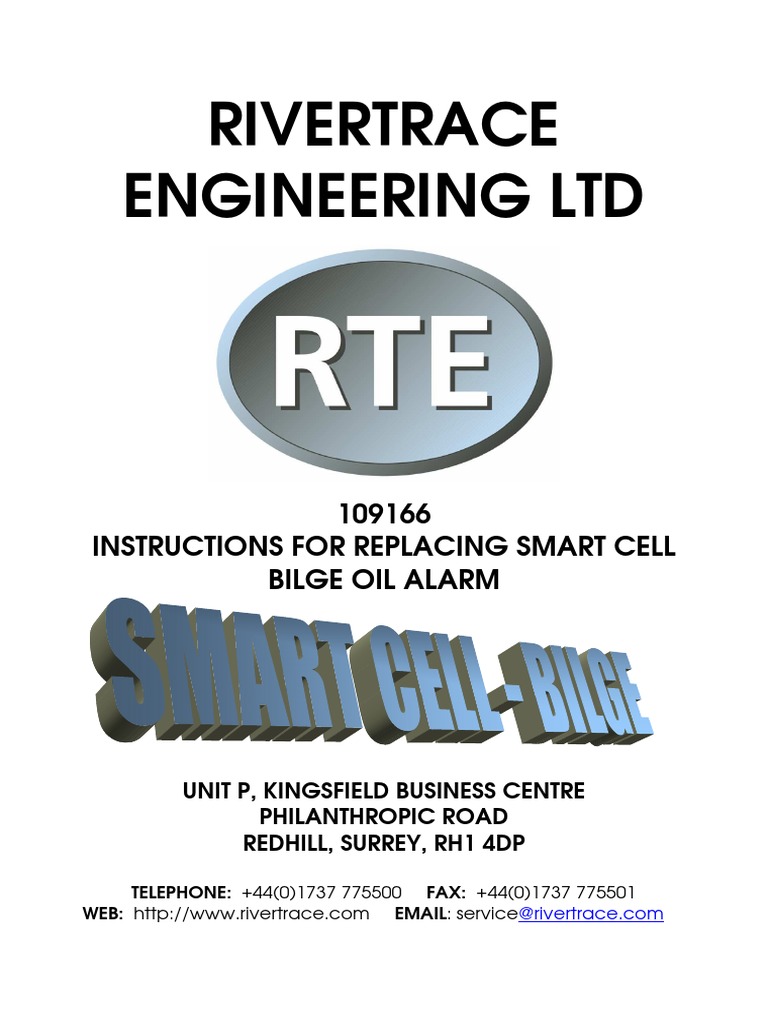 Instructions for Replacing a Smart Cell Bilge Oil Alarm Sensor Module ...