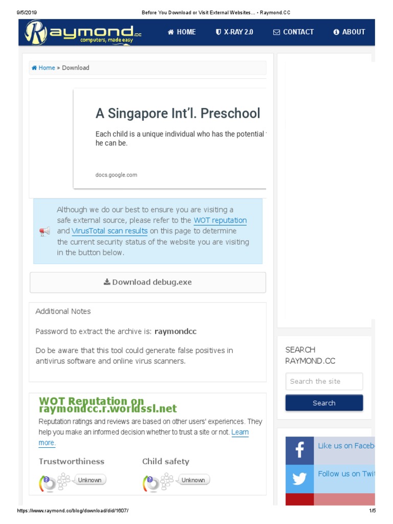 Debug - Exe (Zip Password) | PDF