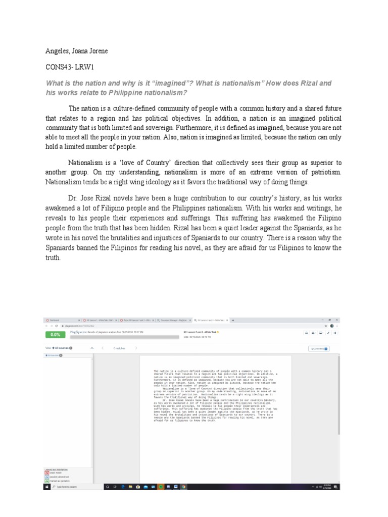 M1 Lesson 2 and 3 - While Task | PDF | Social Science | History