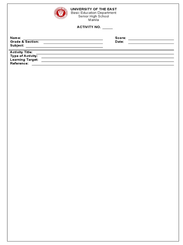 Temporary LAS Template | PDF