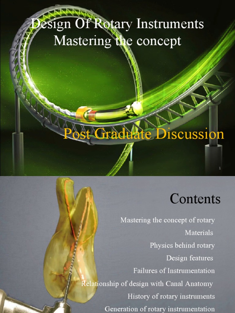 Design Features of Rotary Instrumentation | PDF | Deformation ...