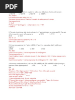 Deloitte Aptitude Test Sample Questions | PDF | Speed | Area