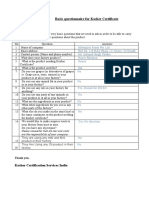 ISCC PLUS - Checklist 1 | PDF