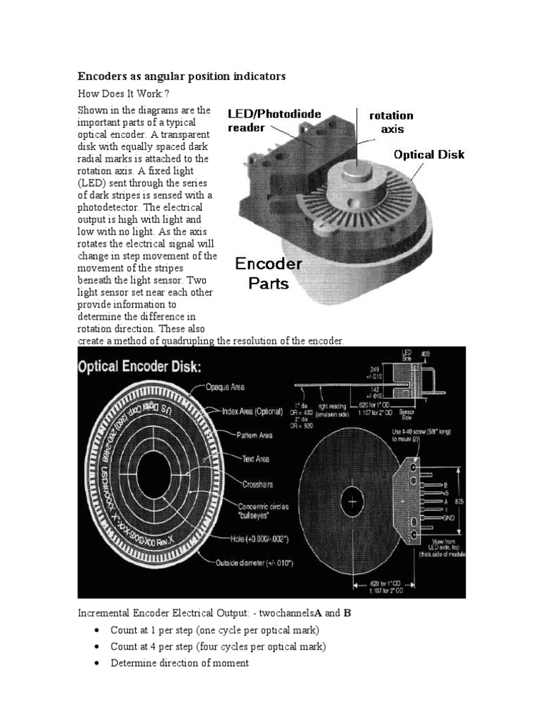 Digital Setting Circles For Amateur Telescopes - Encoder | PDF ...