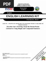 English 3 Quarter 2 Week 2 Lesson 1 2 3 | PDF | Grammatical Tense | Verb