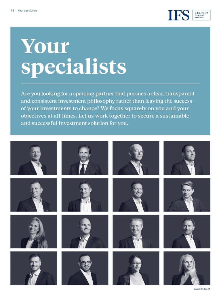 IFS Team Uebersicht EN | PDF | Investment Management | Ubs