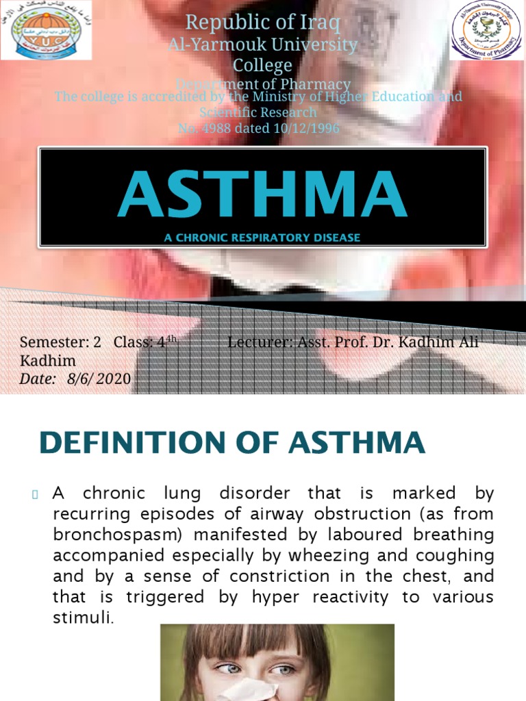 Asthma PDF | PDF | Asthma | Cough