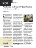 Usp 1058 Analytical Instrument Qualification | PDF | Verification And Validation | Computing