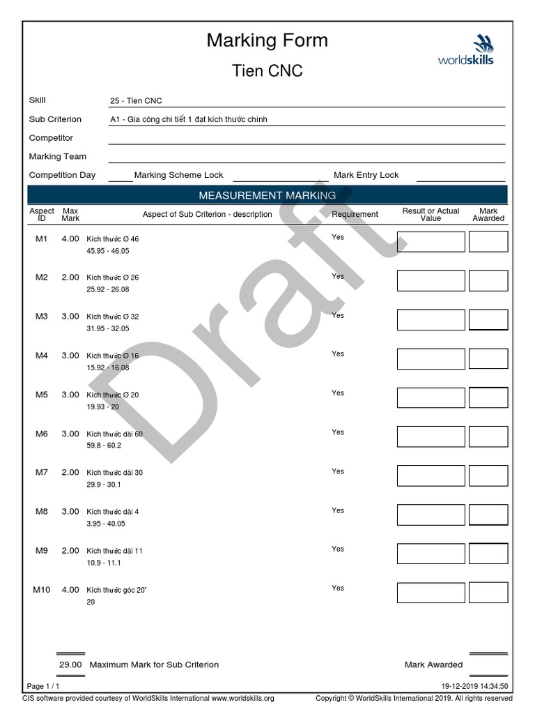 25 Marking Form Tien CNC | Download Free PDF | Freedom Of Expression ...