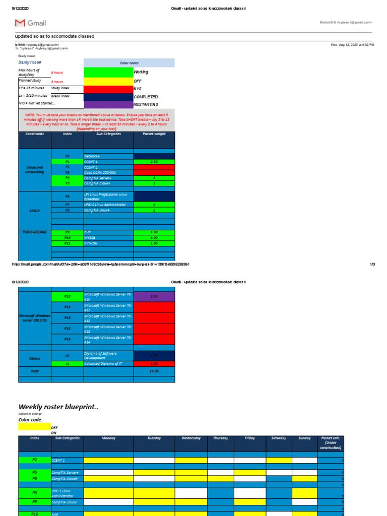 Updated So As To Accomodate Classed: Color Codes | PDF | Computing ...
