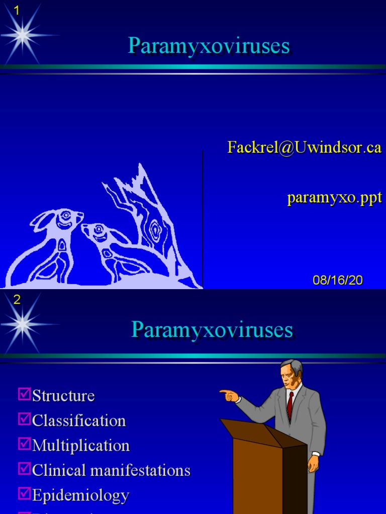 PARAMYXO | PDF | Measles | Animal Virology