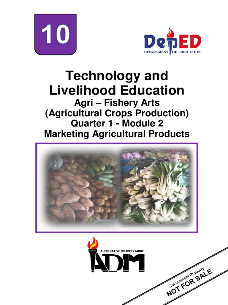 TLE AFA AgriCropProduction Q1 M2 MarketingAgriculturalProducts v3 PDF | PDF | Competition ...
