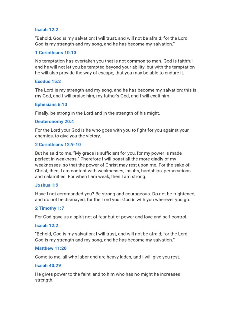 VERSES | PDF | Salvation | Religious Texts