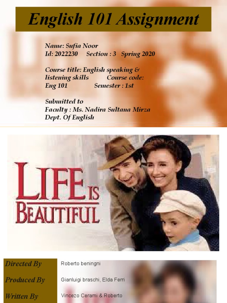 English 101 Assignment | PDF