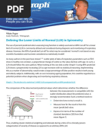 Z-Scores and LLN in PFT Reporting | PDF