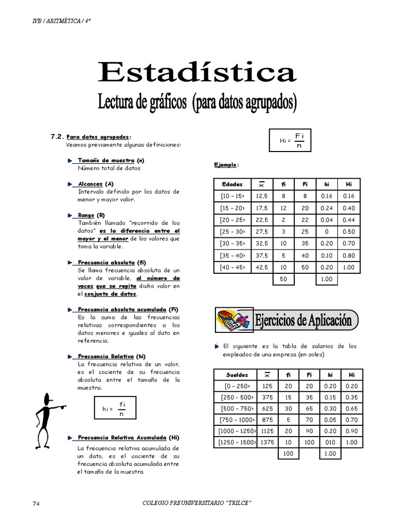 IV Bim - ARIT. - 4to. Año - Guía 7 - Estadística II | PDF | Ajedrez | Enseñanza de matemática