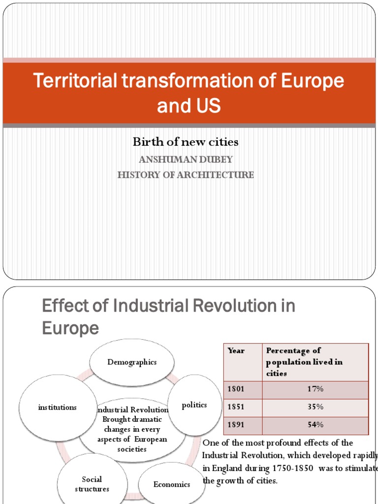 Impact of Industrial Revolution on Urbanization | PDF | Urbanization ...