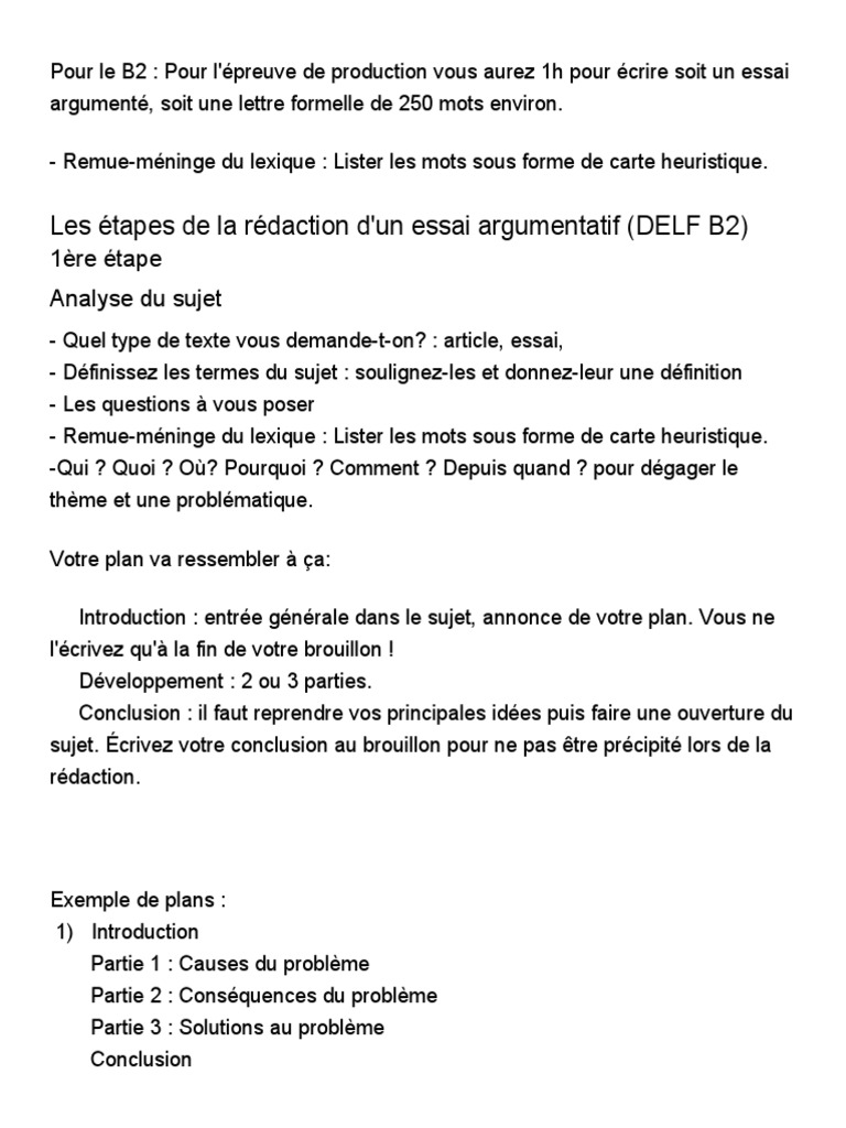 Exemple Des Plans | PDF | Arts du langage et discipline | Ordinateurs