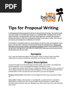 Documentary Proposal Example | PDF | Bias | Documentary Film