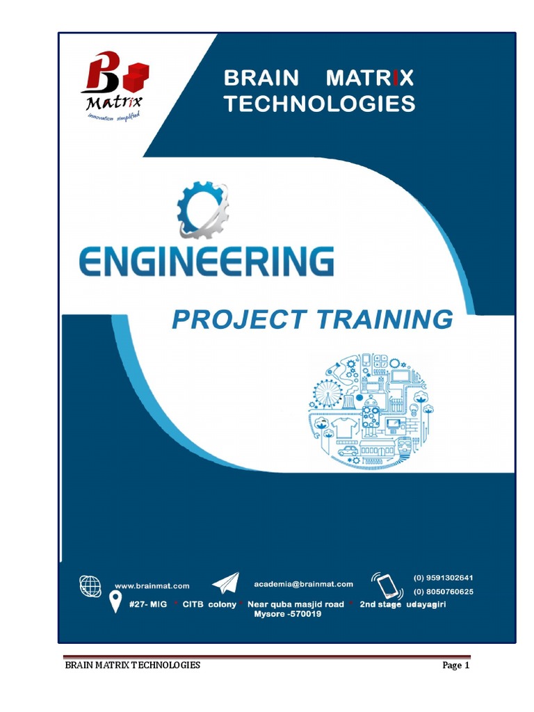 Engineering Project List | PDF | System On A Chip | Internet Of Things