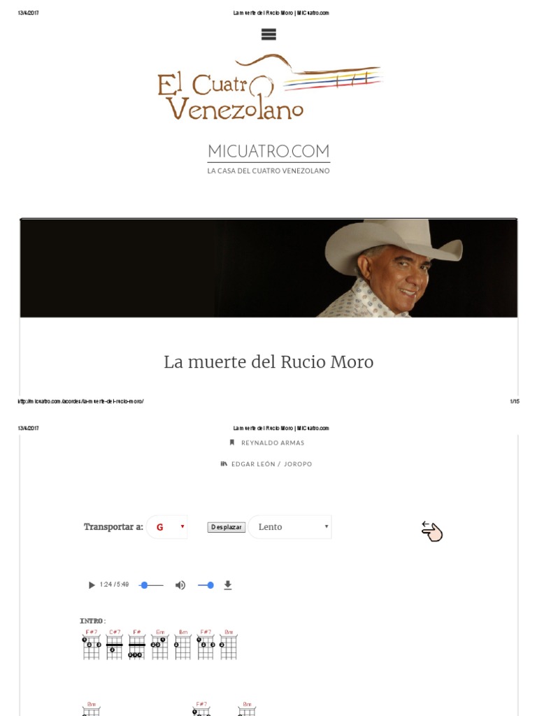 La Muerte Del Rucio Moro - MiCuatro | PDF | Agricultura | Naturaleza