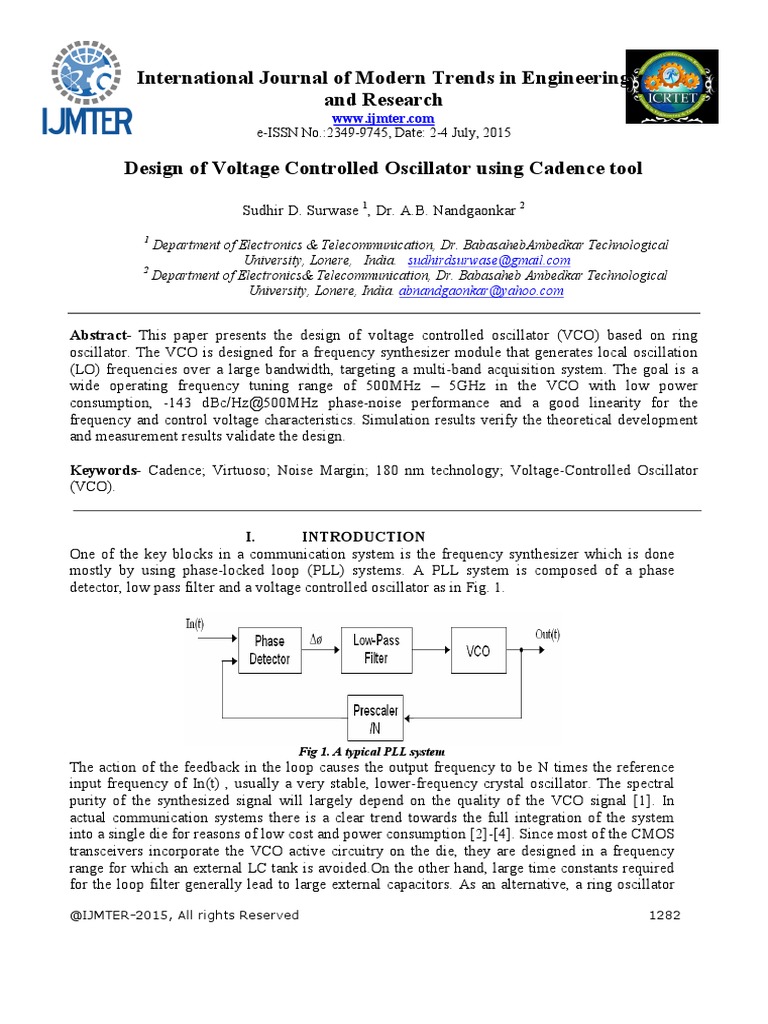 Vco 3 | PDF | Electrical Engineering | Electrical Circuits