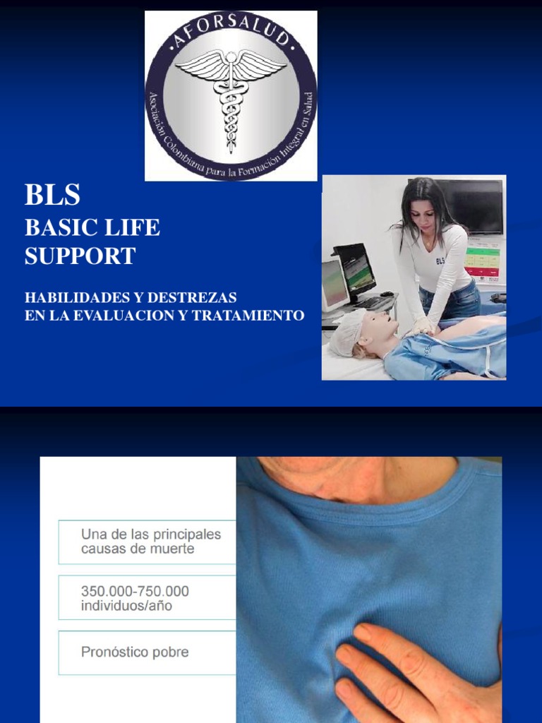 BLS Actualizado Nuevas Guias PDF | PDF | Procedimientos médicos ...
