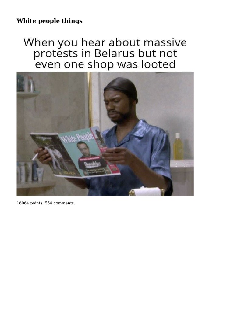Exploring White Cultural Trends | PDF