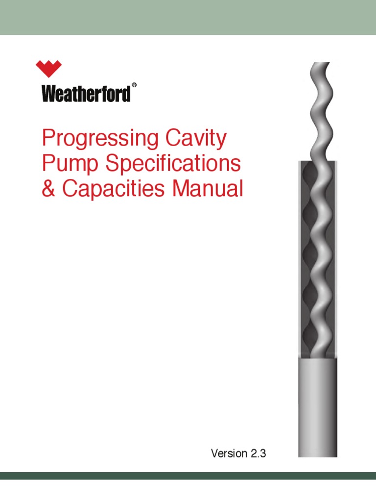 Weatherford Hydraulic Pump System