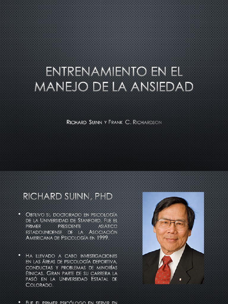 Richard Suinn: Contribuciones y Logros | PDF | Juegos y actividades ...