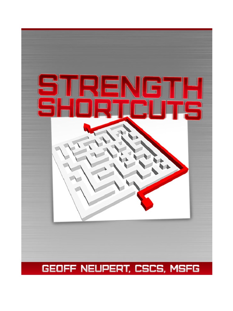 Strength Shortcuts-2 PDF | PDF | Strength Training | Weight Training